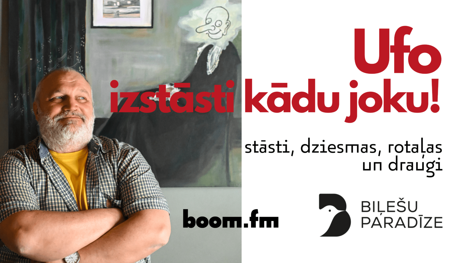 Humoristiska programma “Ufo, izstāsti kādu joku” - Ventspils Kultūras ...