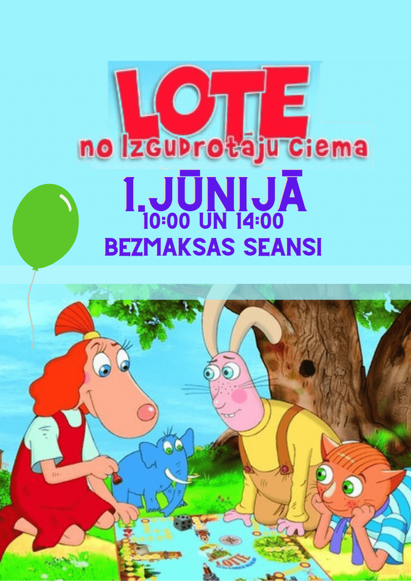 Bezmaksas animācijas filmu seansi Kultūras centrā - Ventspils Kultūras ...