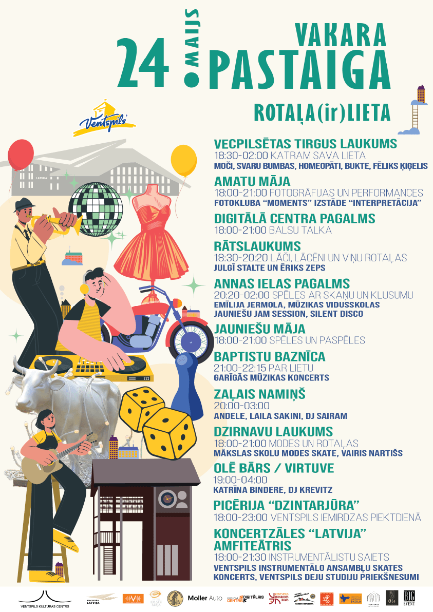 Piektdienas vakara pastaiga - Ventspils Kultūras centrs